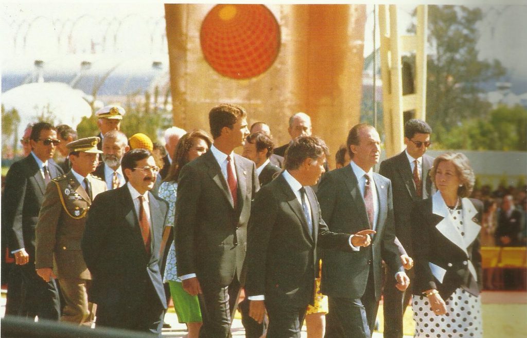 20-04-1992. Queda inaugurada la Exposición Universal de Sevilla ...